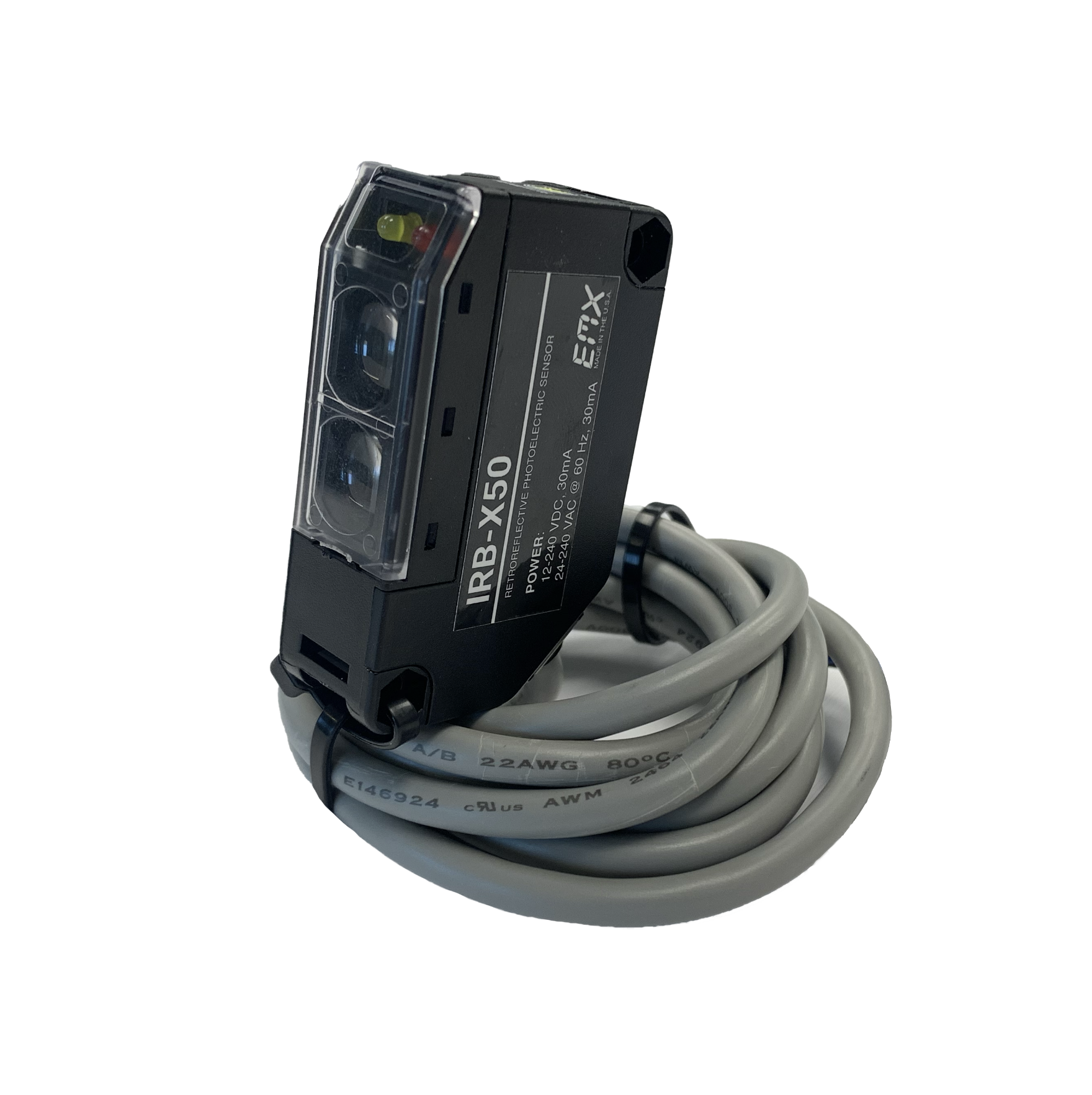 IRB-X50 Retroreflective Infrared Photoeye - EMX Industries, Inc ...